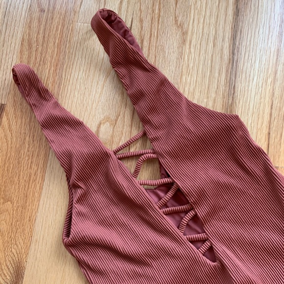 Hope's | Swim | Shophopes Terra Cotta One Piece Swim Bathing Suit ...